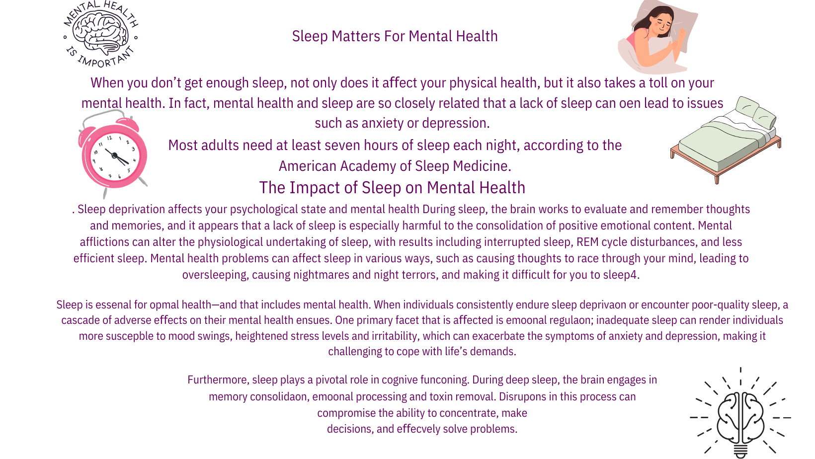 Sleep and Mental Health - Elevate Workforce